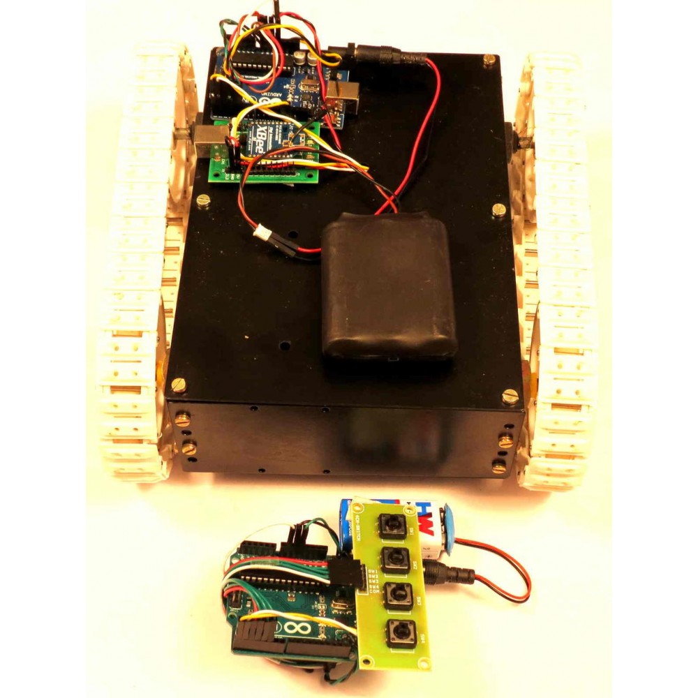 Buy Zigbee Controlled All Terrain Robot Using Arduino Elementzonline